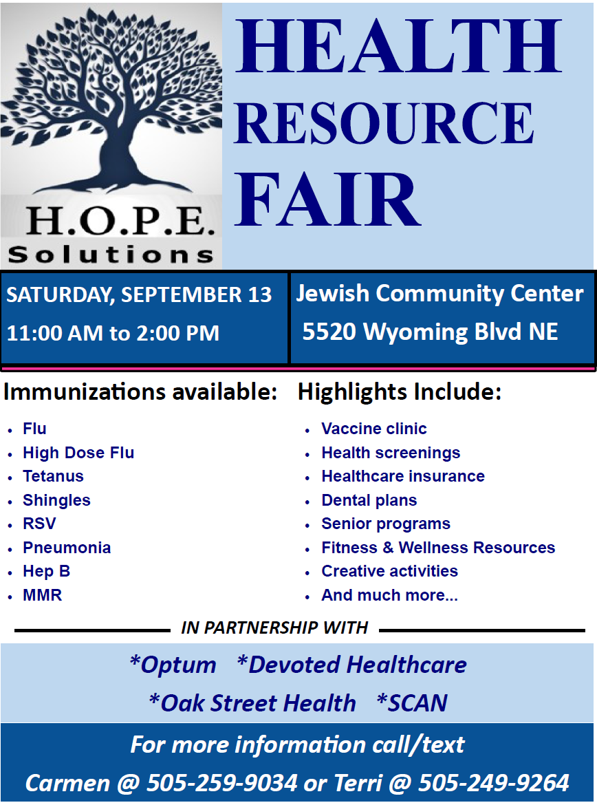 Albuquerque: Health Resource Fair - NM OSI
